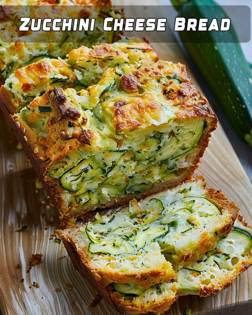Savory Zucchini and Cheddar Loaf - Foodyhealthylife