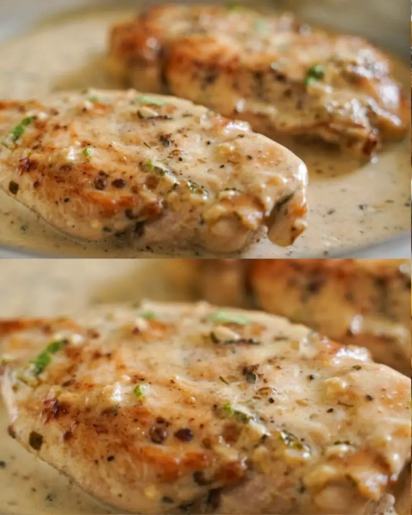 Creamy Garlic Chicken Breast Recipe - Foodyhealthylife