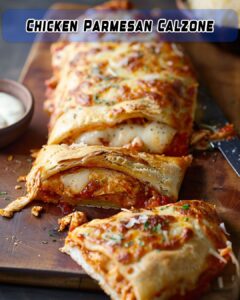 Chicken Parmesan Calzone Recipe - Foodyhealthylife