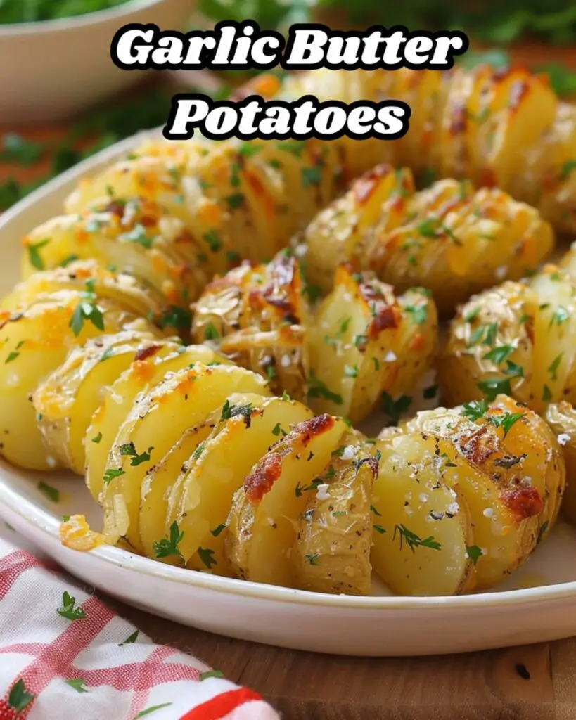 Garlic Butter Potatoes Recipe - Foodyhealthylife