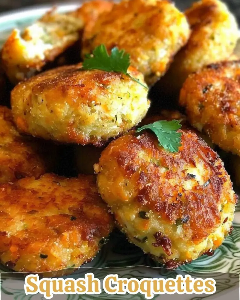 Squash Croquettes: A Savory and Crunchy Delight - Foodyhealthylife