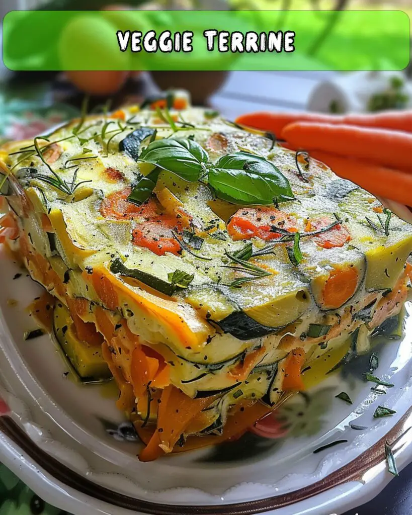 Easy Rainbow Vegetable Terrine – Foodyhealthylife