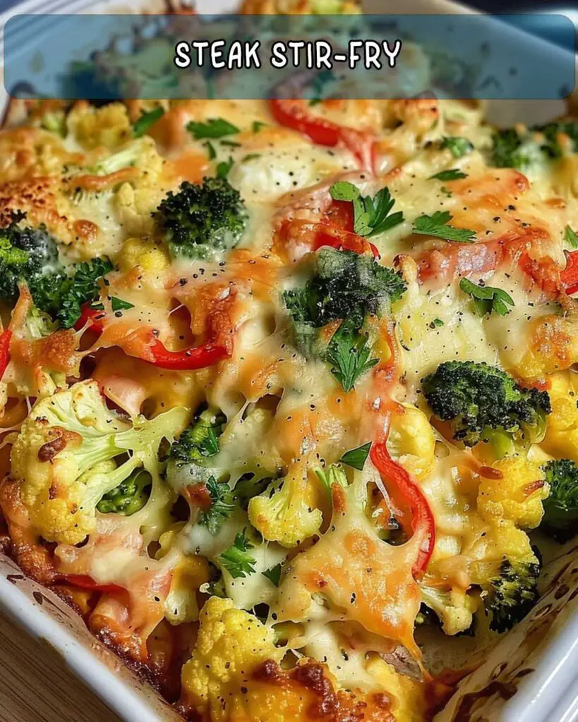 Easy Vegetable Bake Recipe - Foodyhealthylife