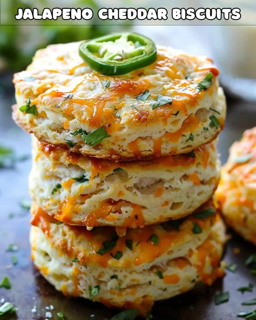 Spicy and Cheesy Delight: Jalapeno Cheddar Biscuits Recipe - Foodyhealthylife