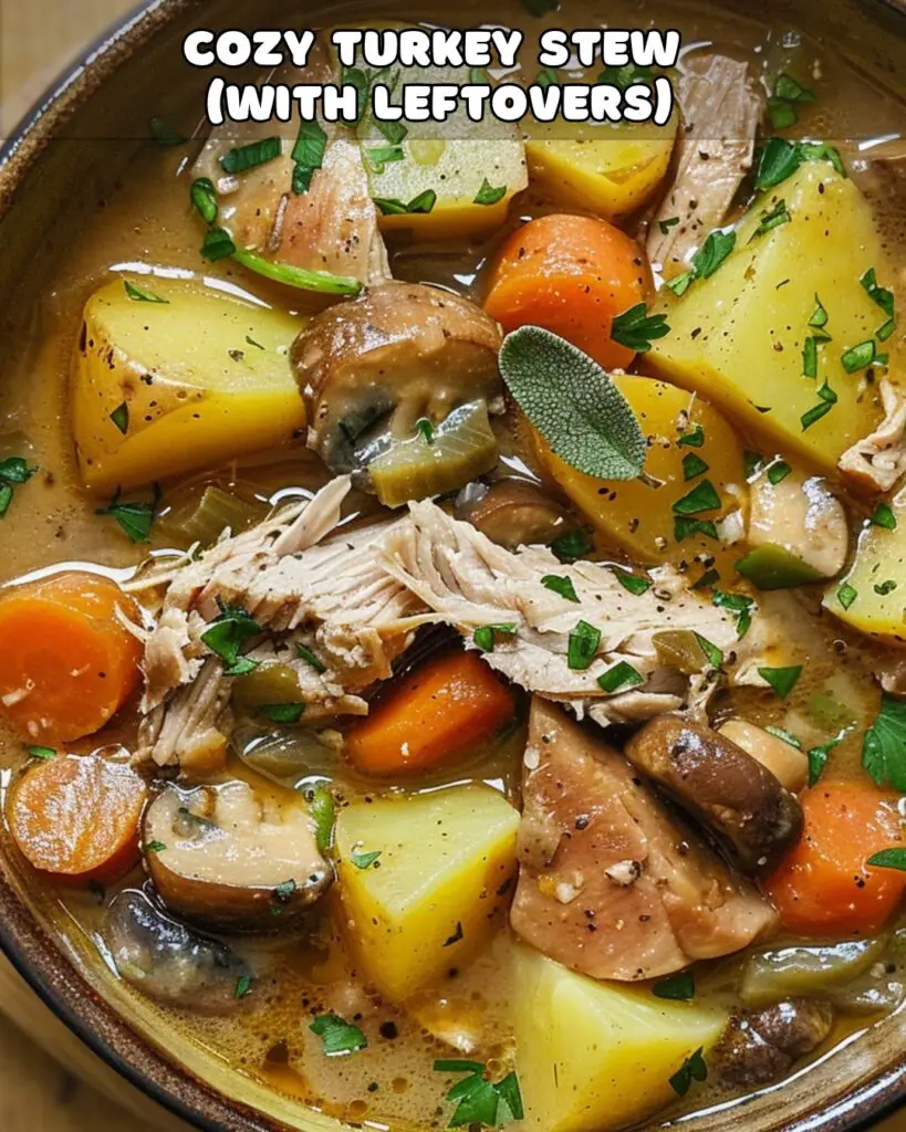 Comforting Turkey Stew with Leftover Magic – Foodyhealthylife