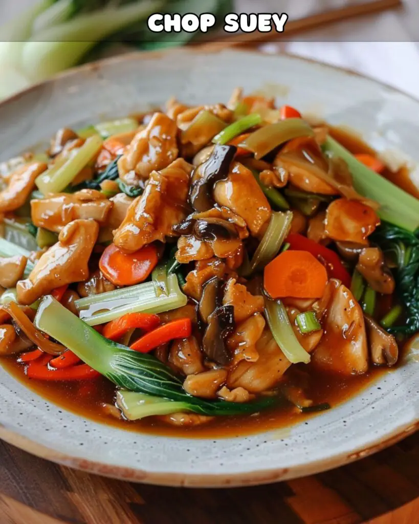 Classic Chicken Chop Suey: A Delicious and Versatile Stir-Fry ...