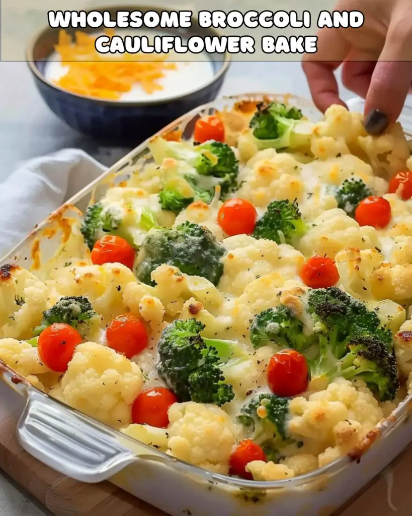 Wholesome Broccoli and Cauliflower Bake: A Nutritious and Delicious Dish - Foodyhealthylife