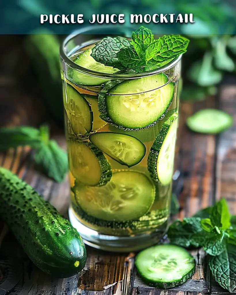 Cucumber Dill Refresh Mocktail 🍸🥒 – Foodyhealthylife