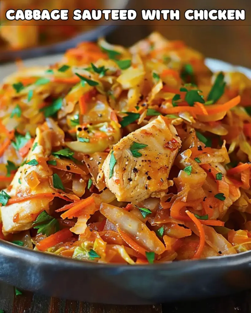 Cabbage Sautéed with Chicken: A Flavorful and Nutritious Dish ...