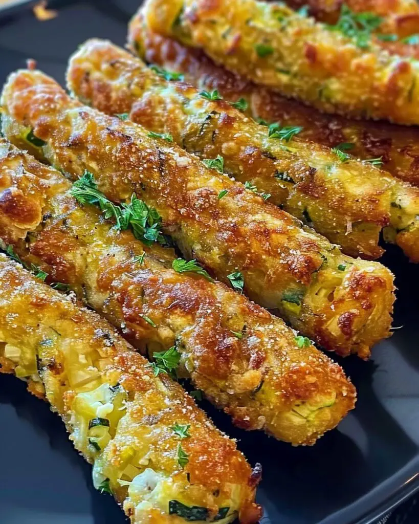 Delicious Baked Zucchini Sticks: A Healthy Snack Recipe - Foodyhealthylife