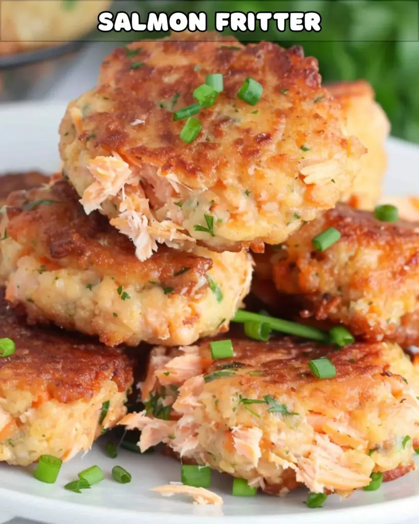 Crispy Salmon Fritters - Foodyhealthylife
