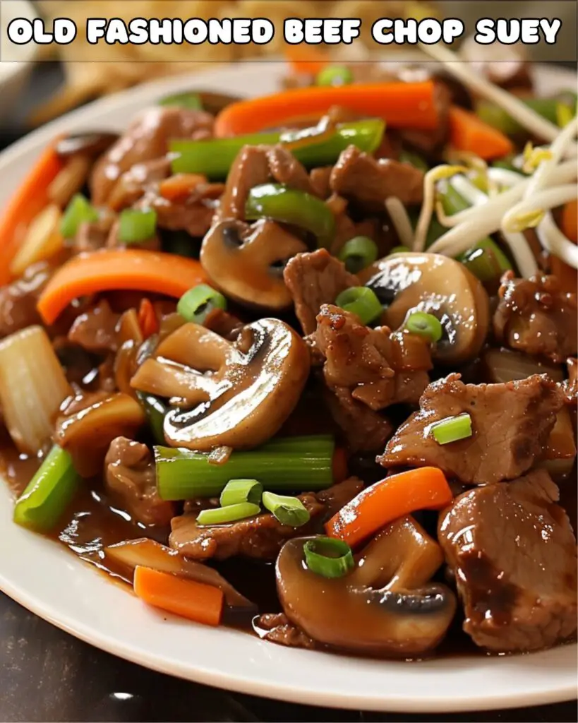 Old Fashioned Beef Chop Suey Recipe - Foodyhealthylife