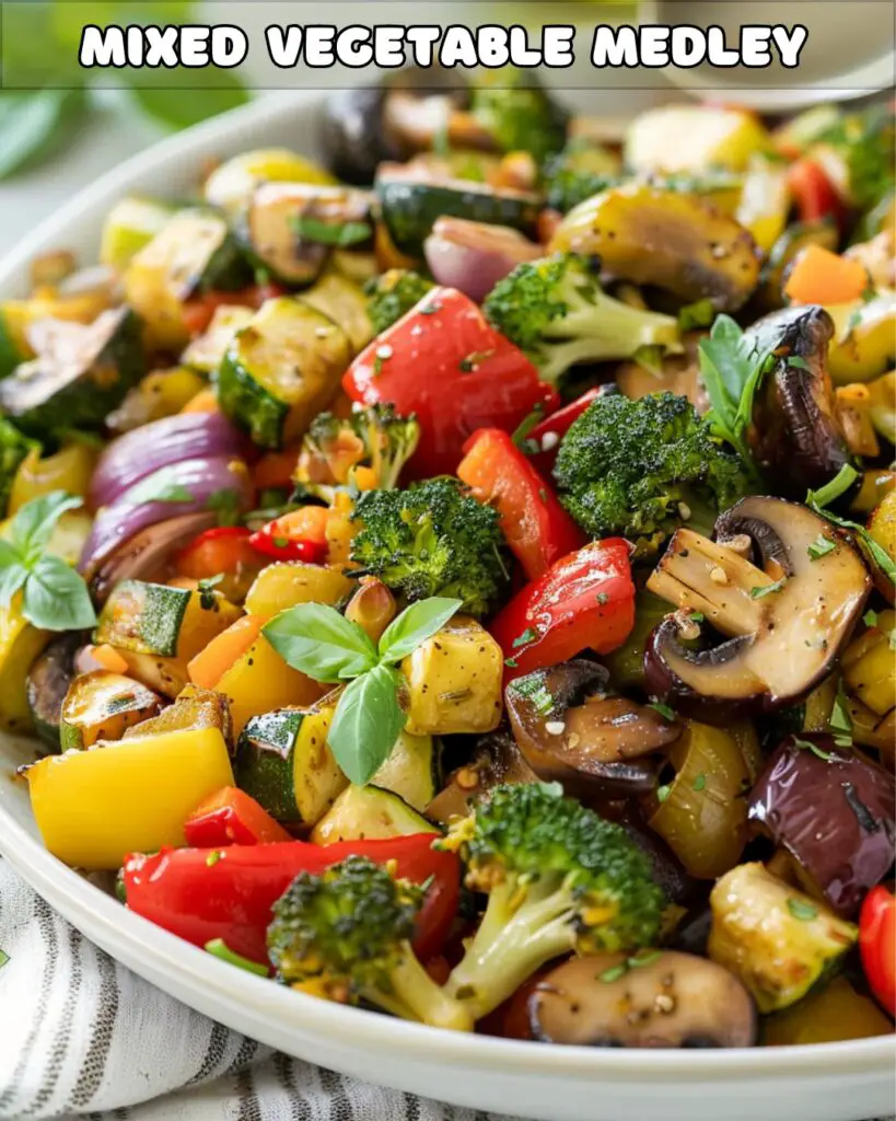 Mixed Vegetable Medley: A Flavorful and Nutritious Dish - Foodyhealthylife