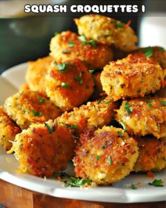 Squash Croquettes - Foodyhealthylife