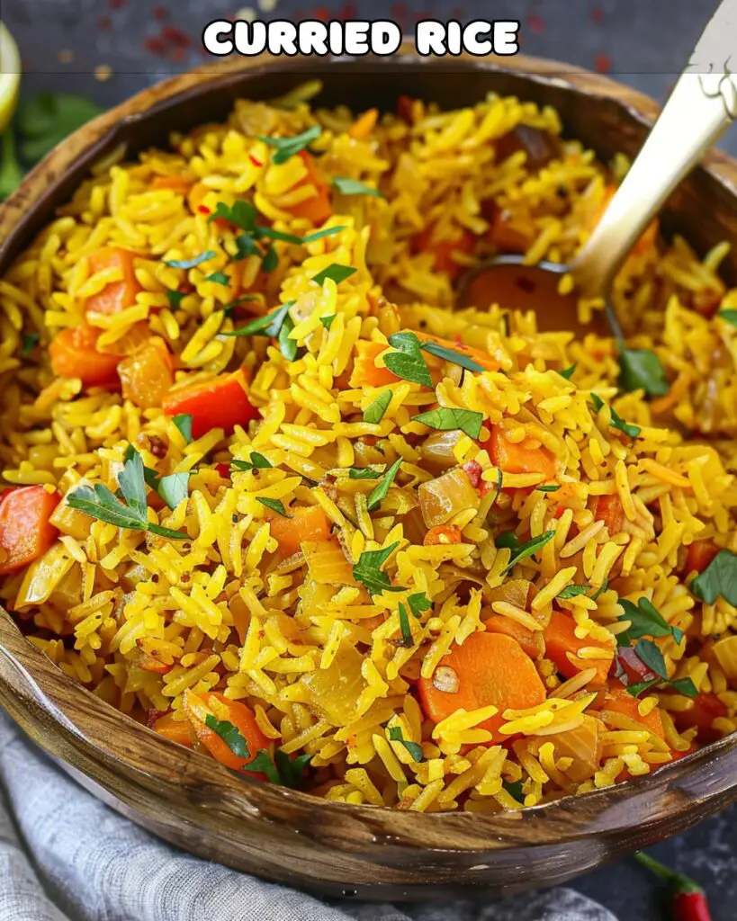 Flavorful Curried Rice - Foodyhealthylife