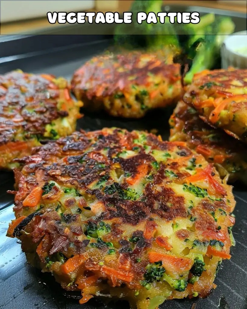 Crispy Vegetable Patties: A Healthy and Flavorful Snack - Foodyhealthylife