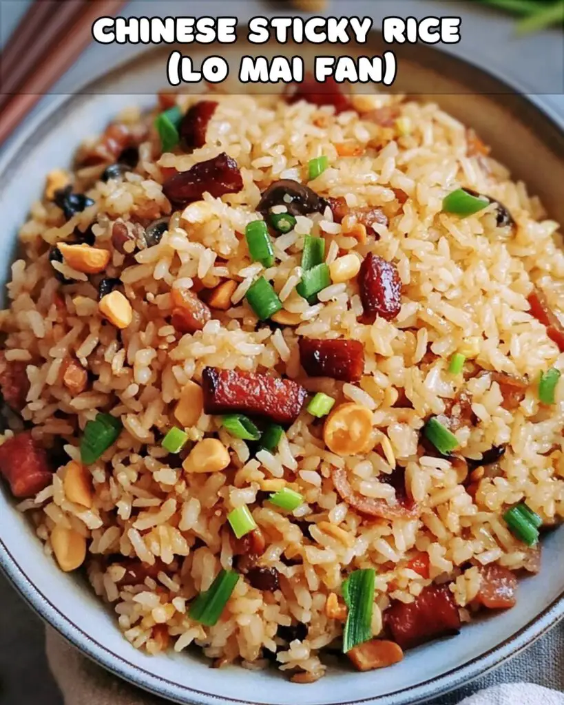 Authentic Chinese Sticky Rice (Lo Mai Fan): A Savory Delight ...