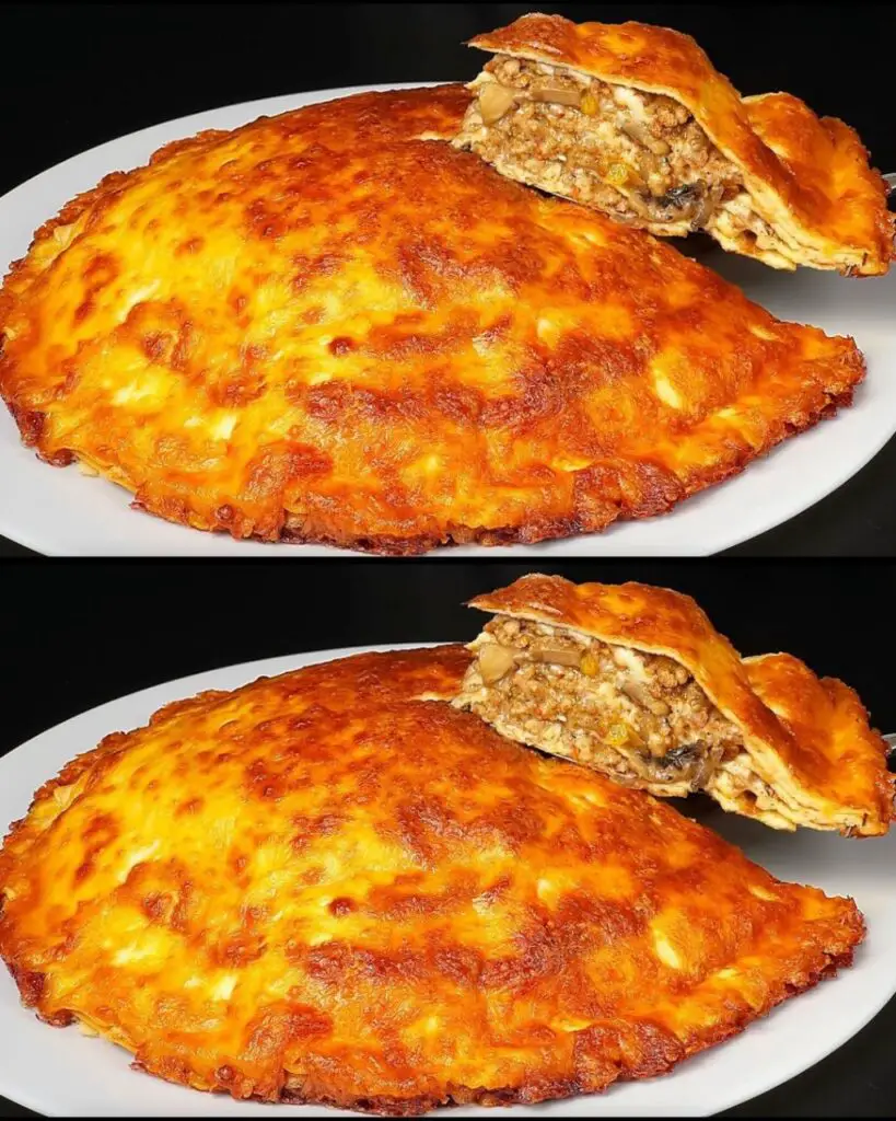 Savory Meat-Pancake Layered Delight – Foodyhealthylife