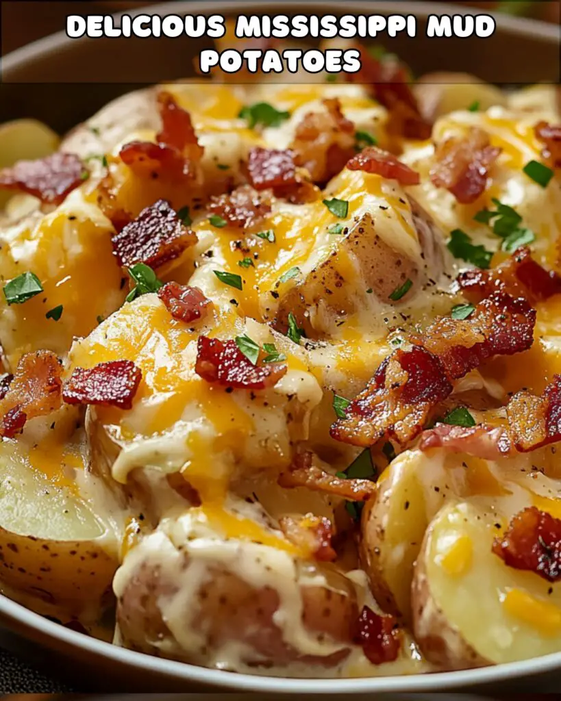 Mississippi Mud Potatoes: A Cheesy, Bacon-Laden Comfort Dish ...