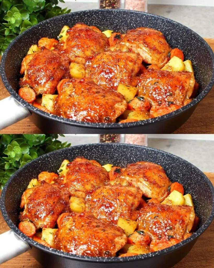 Baked Chicken Legs with Honey Sweet Chili Sauce - Foodyhealthylife