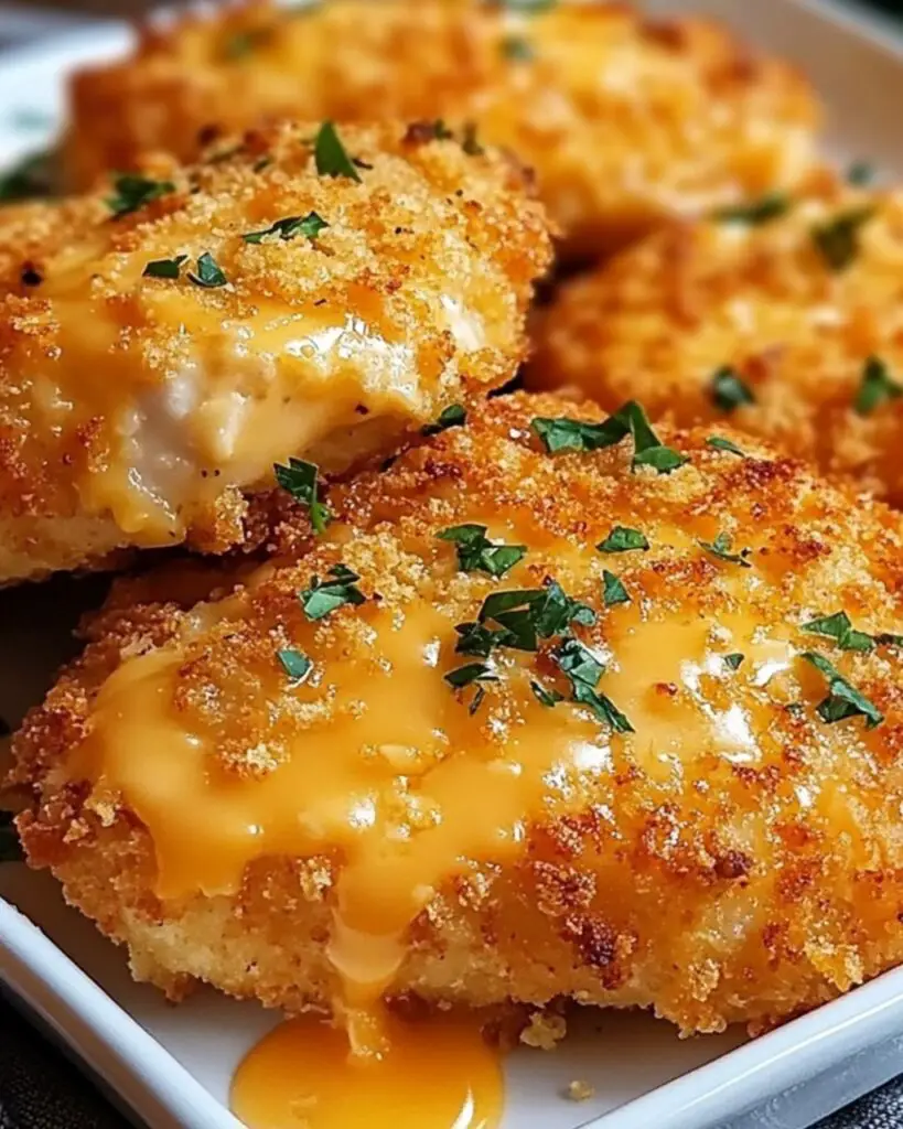 Crispy Cheddar Chicken - Foodyhealthylife