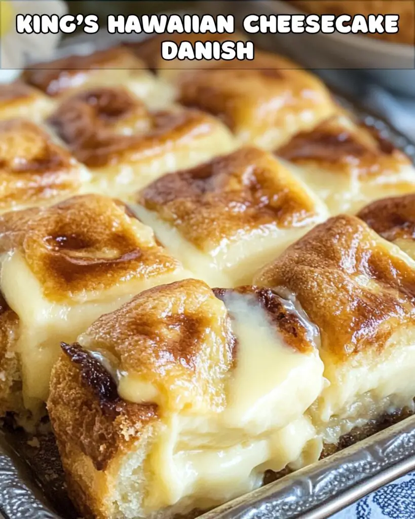 King's Hawaiian Cheesecake Danish: A Sweet and Buttery Treat ...