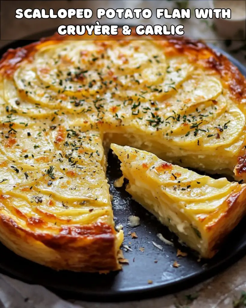 Creamy Scalloped Potato Flan with Gruyère and Garlic – A Gourmet Twist ...
