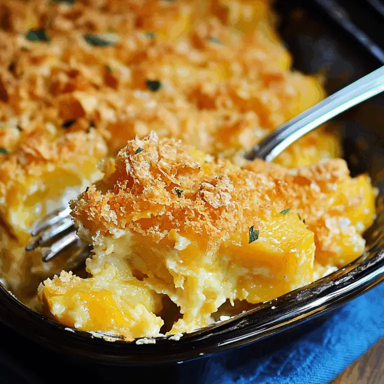 Cheesy Squash Casserole: A Delightfully Easy Recipe! - Foodyhealthylife
