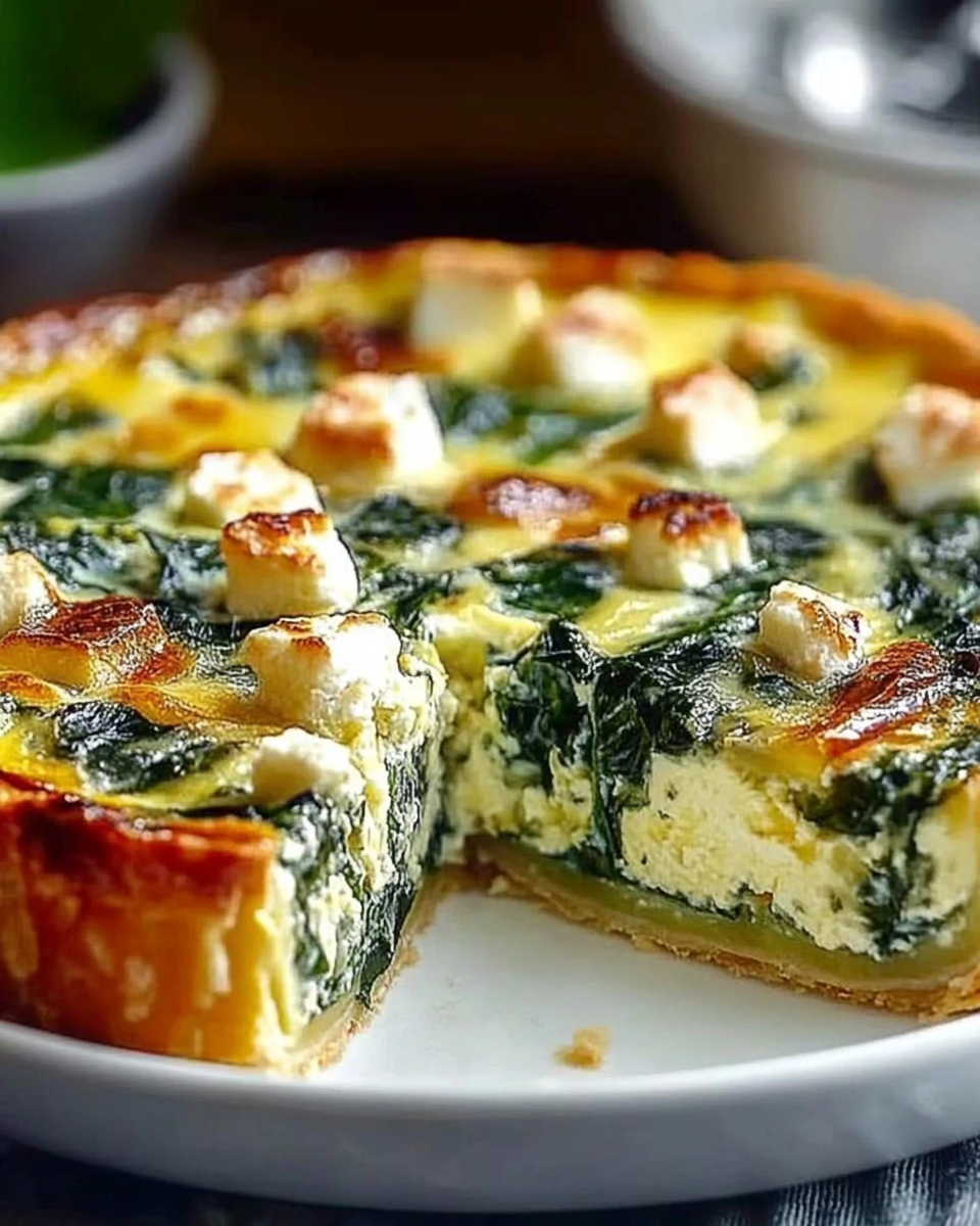Spinach and Feta Quiche: A Delicious Recipe to Try! - Foodyhealthylife