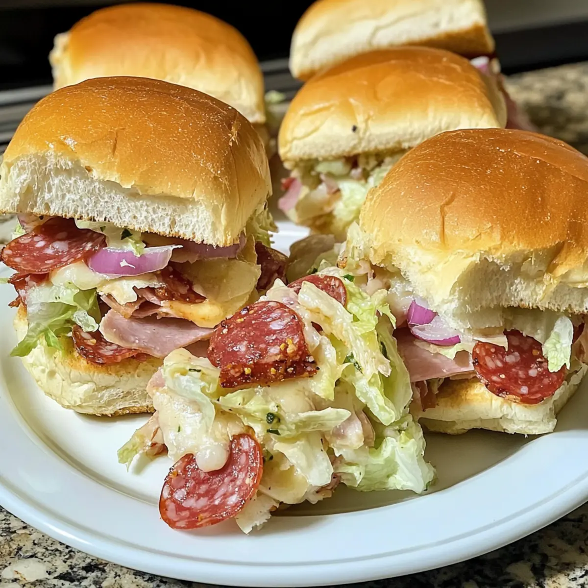 Chopped Italian Sliders: The Ultimate Crowd-Pleasing Appetizer