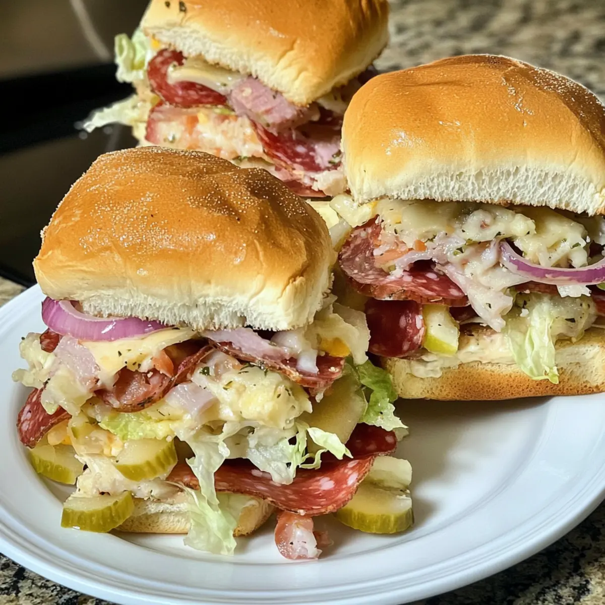 Chopped Italian Sliders: The Ultimate Crowd-Pleasing Appetizer