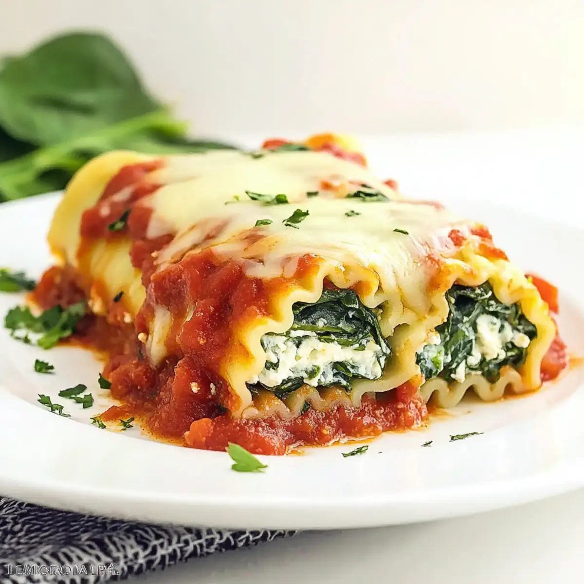 Irresistible Spinach Lasagna Roll-Ups - Perfect Comfort Food