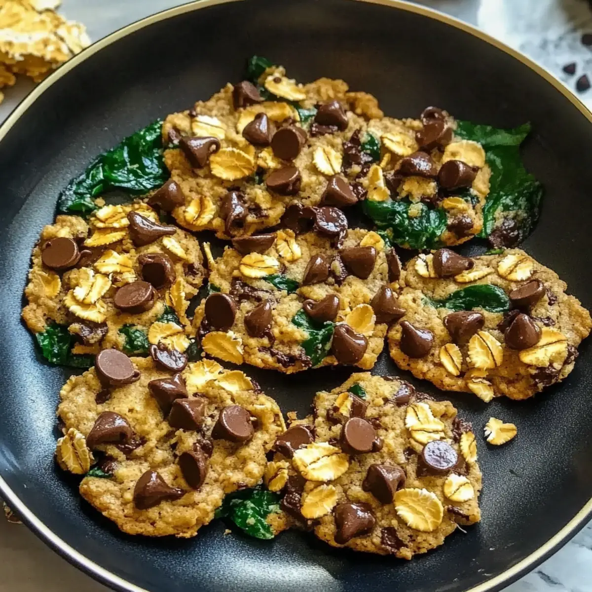 Irresistible 4-Ingredient Chocolate Oat Cookies