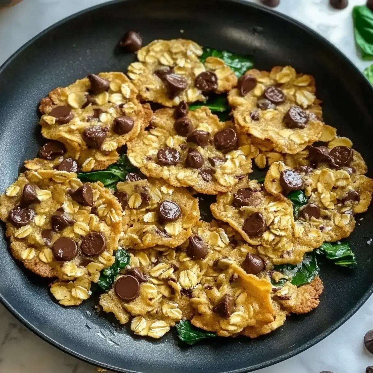 Irresistible 4-Ingredient Chocolate Oat Cookies