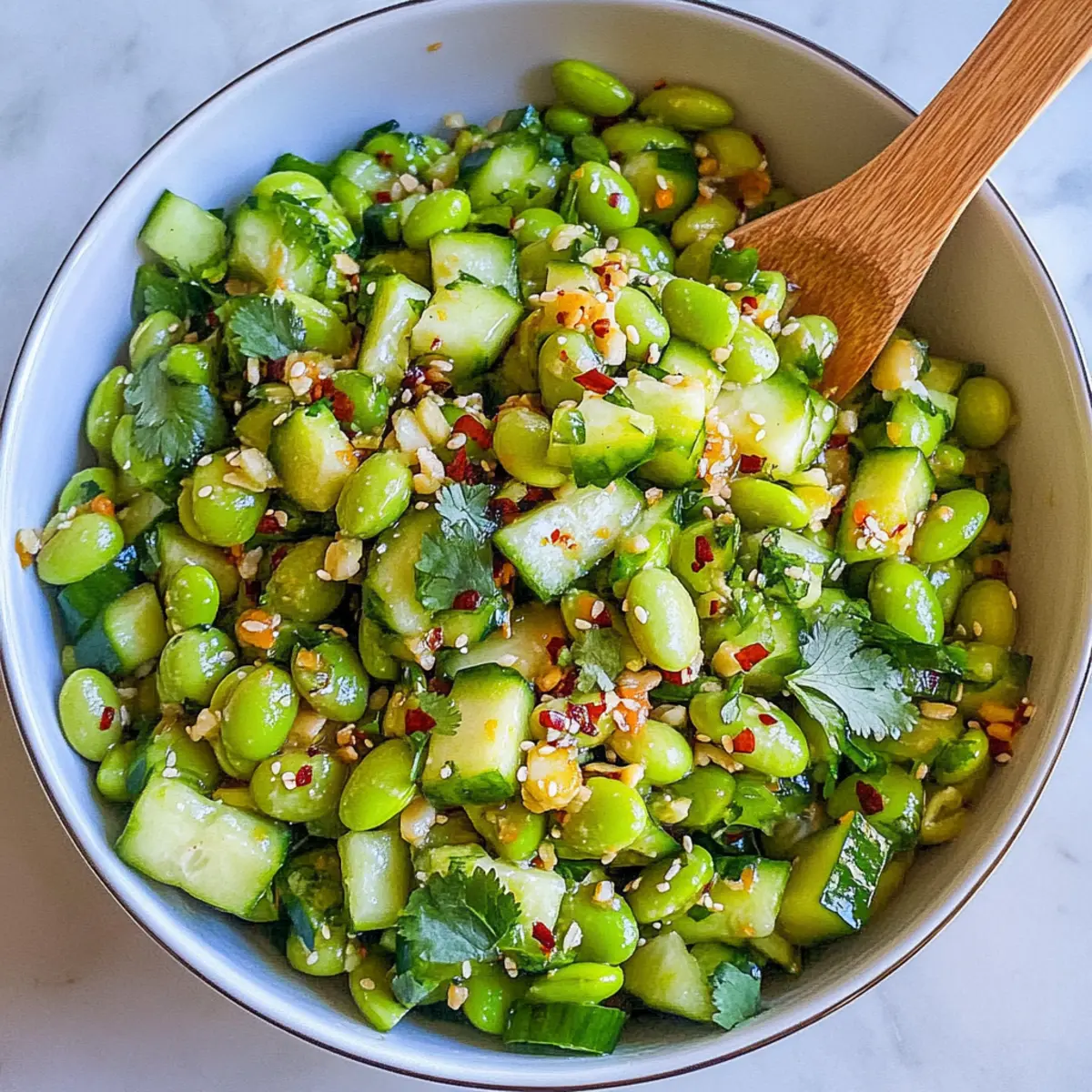 Ultimate Cucumber Edamame Salad for a Delicious Summer